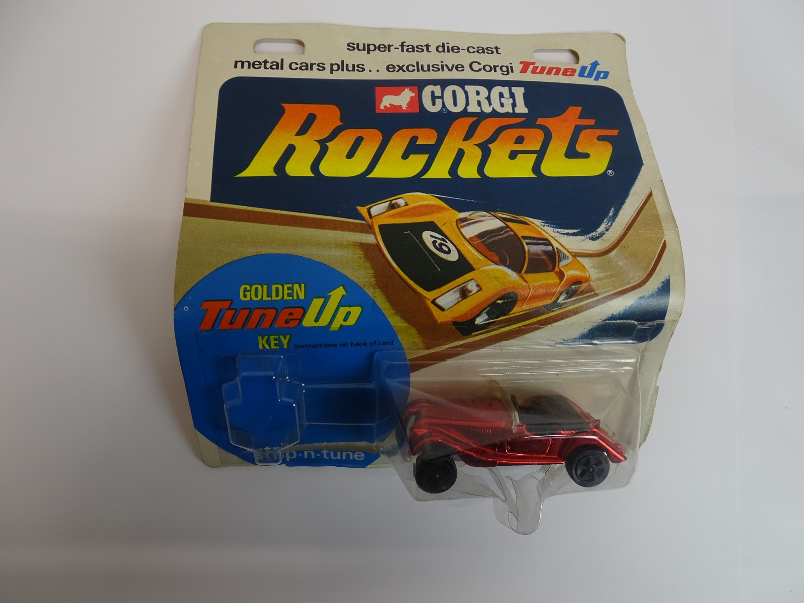 Lot 69 - A group of CORGI Rockets comprising 2 x cars