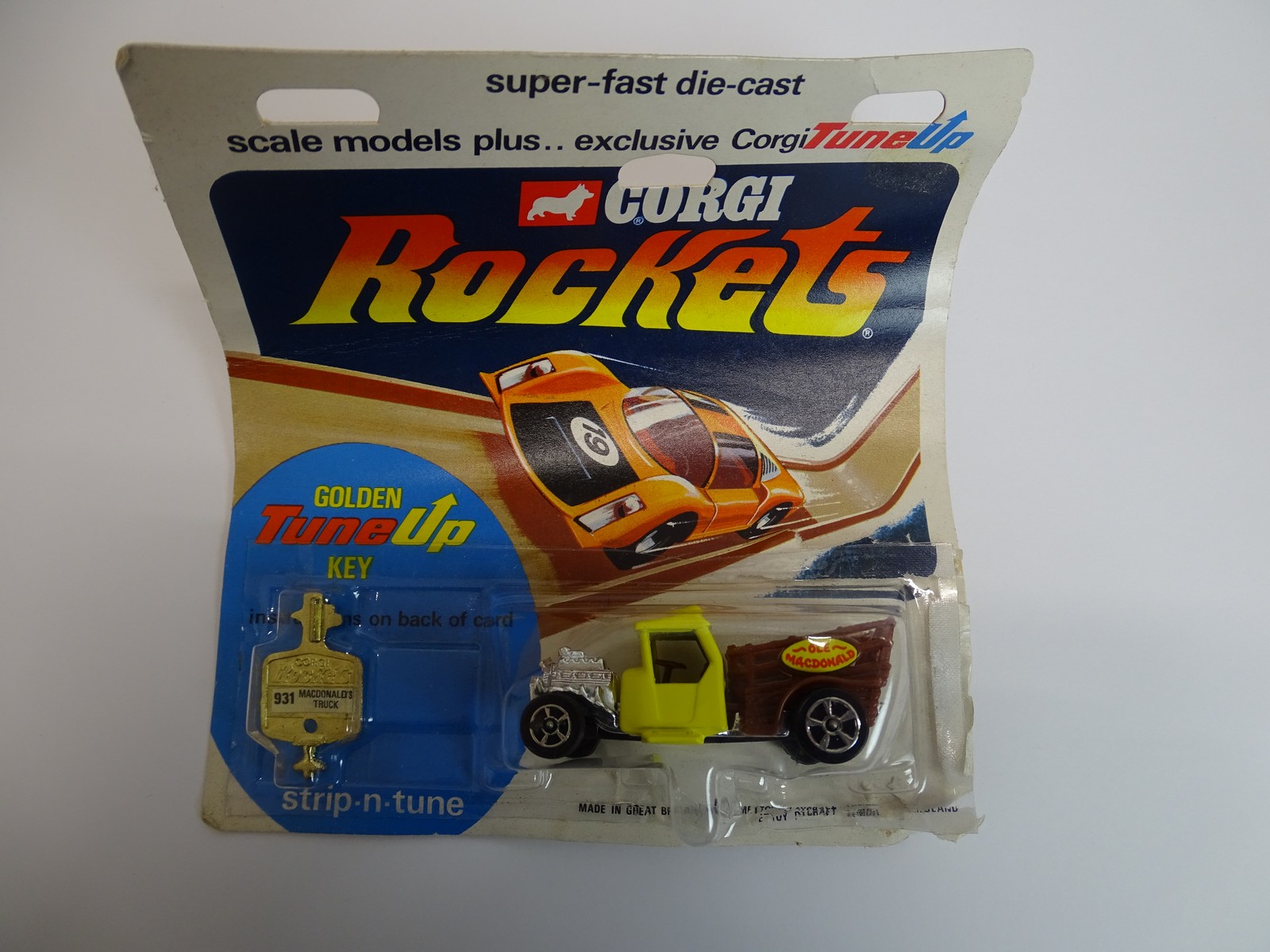 Lot 69 - A group of CORGI Rockets comprising 2 x cars