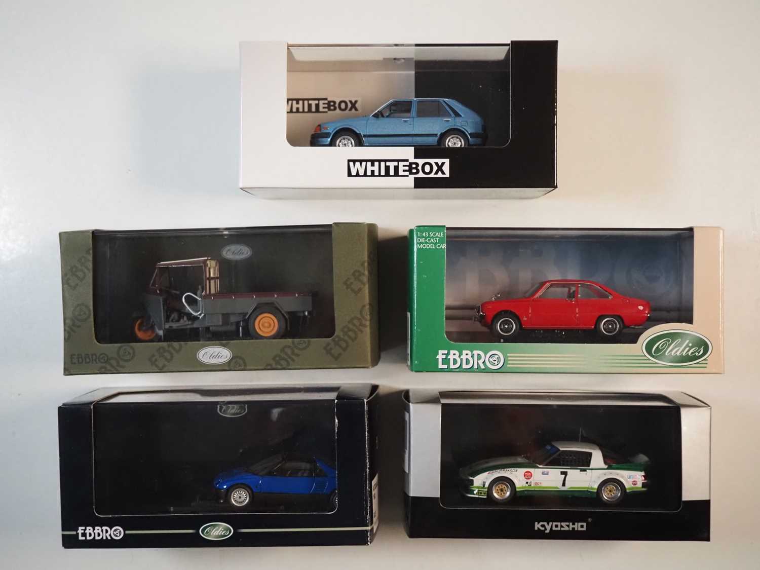 Lot 286 - A group of 1:43 scale models by WHITEBOX,