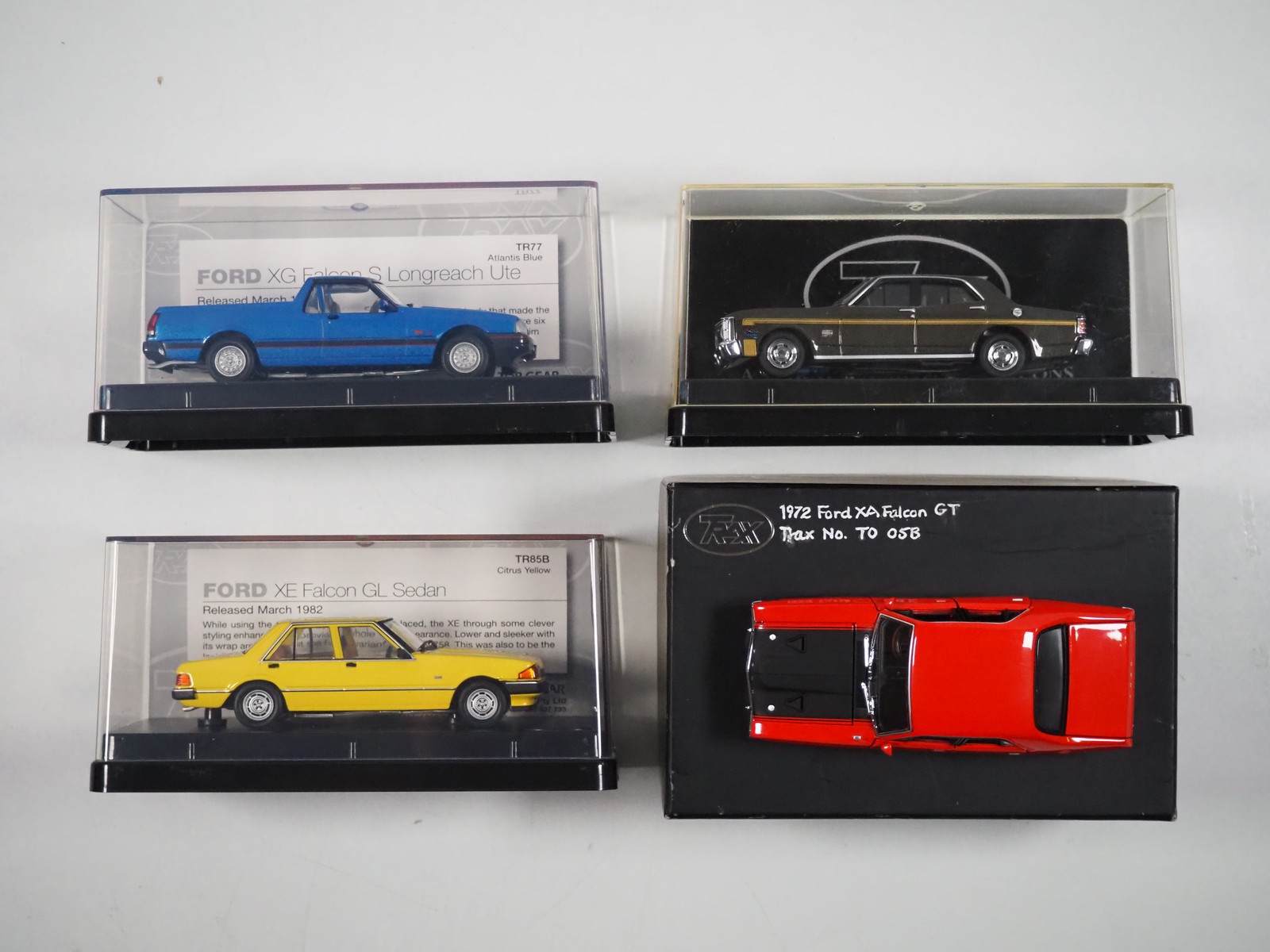 Lot 315 - A group of 1:43 scale models of Australian