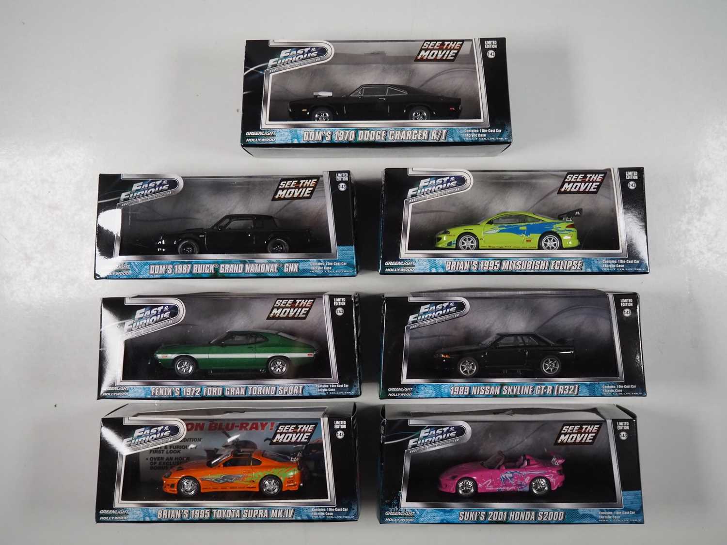 Lot 336 - A group of 1:43 scale models by GREENLIGHT