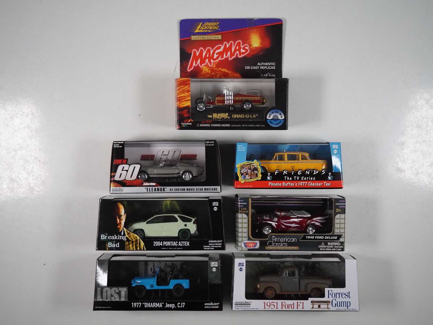 Lot 341 - A group of 1:43 scale models by GREENLIGHT,