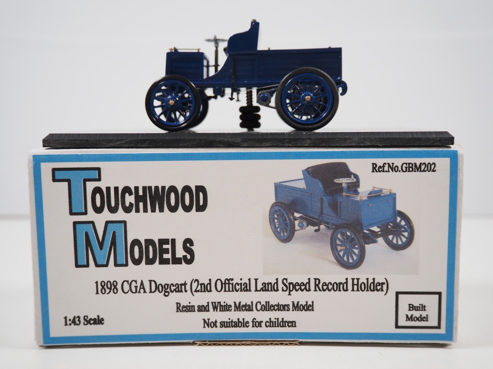Lot 490 - A 1:43 scale TOUCHWOOD MODELS hand built