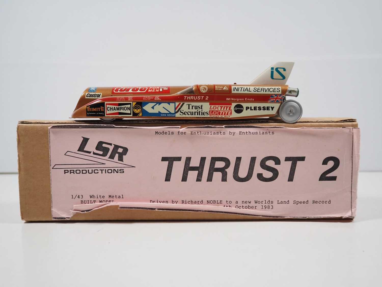 Lot 505 - A 1:43 scale LSR PRODUCTIONS hand built
