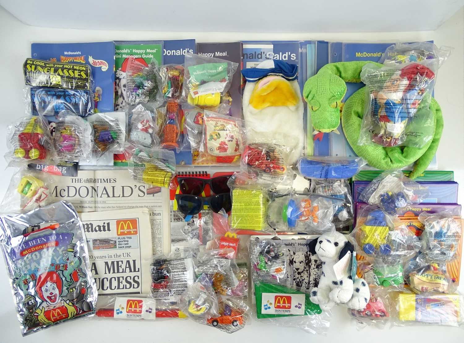 Lot 281 - A large mixed group of MCDONALDS promotional