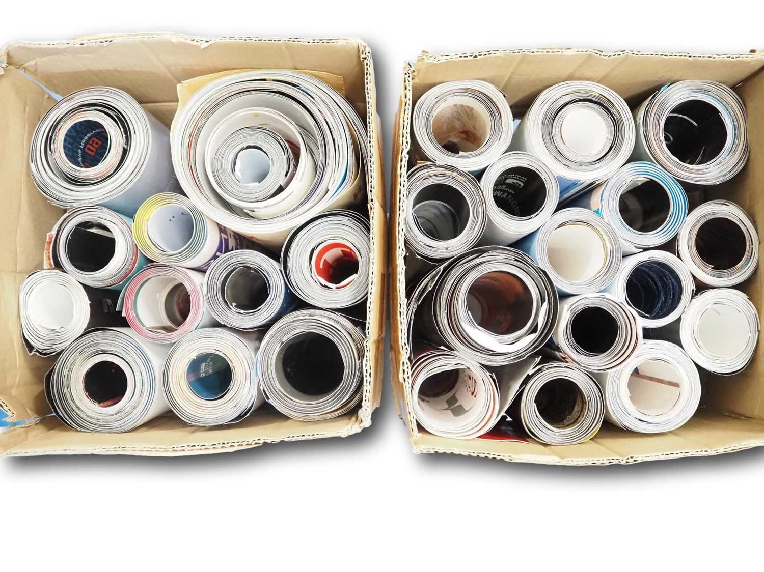 Lot 47 - A large quantity of circa 300 mixed rolled