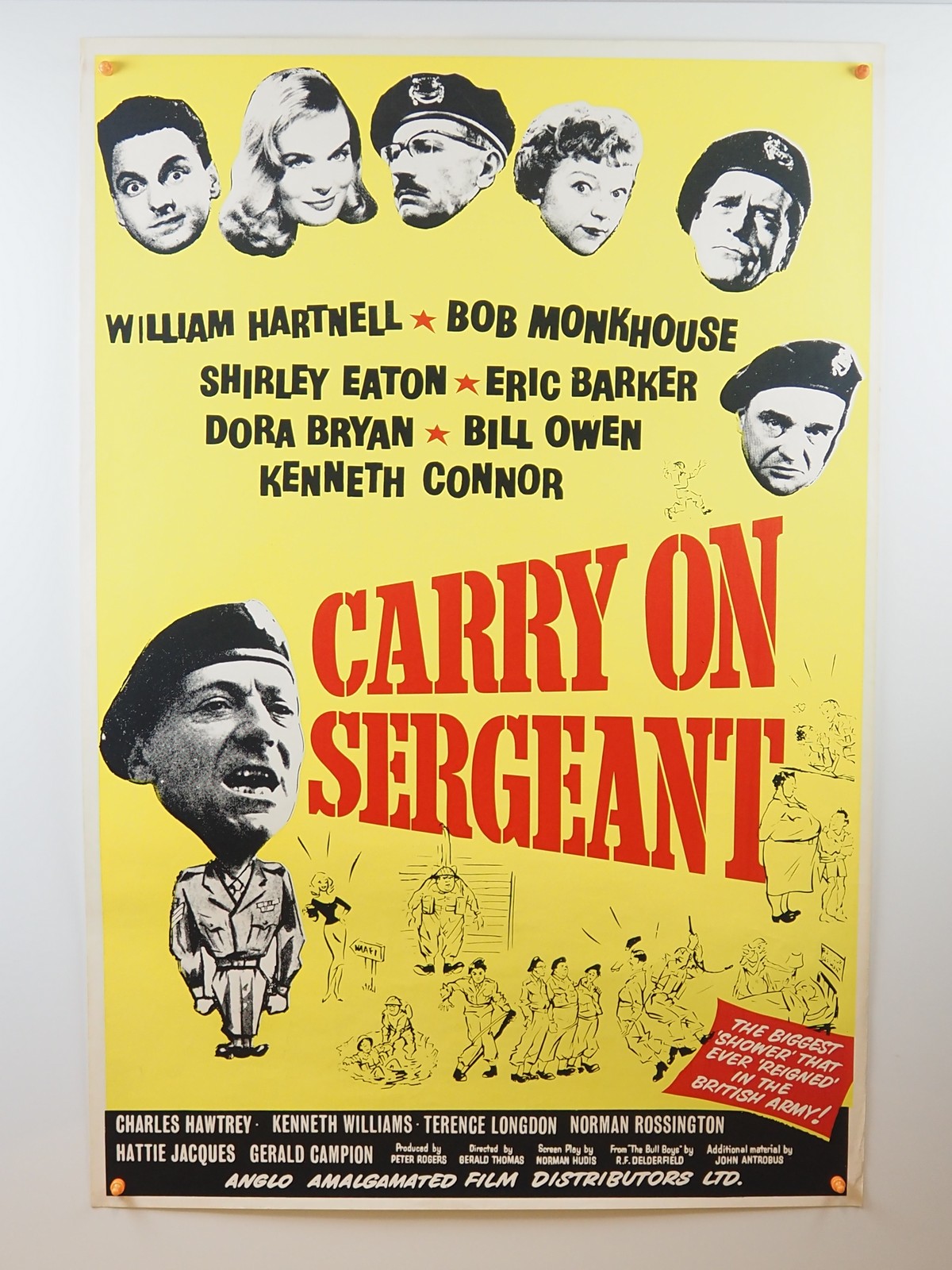 Lot 22 - CARRY ON SERGEANT (1958) - UK One sheet film