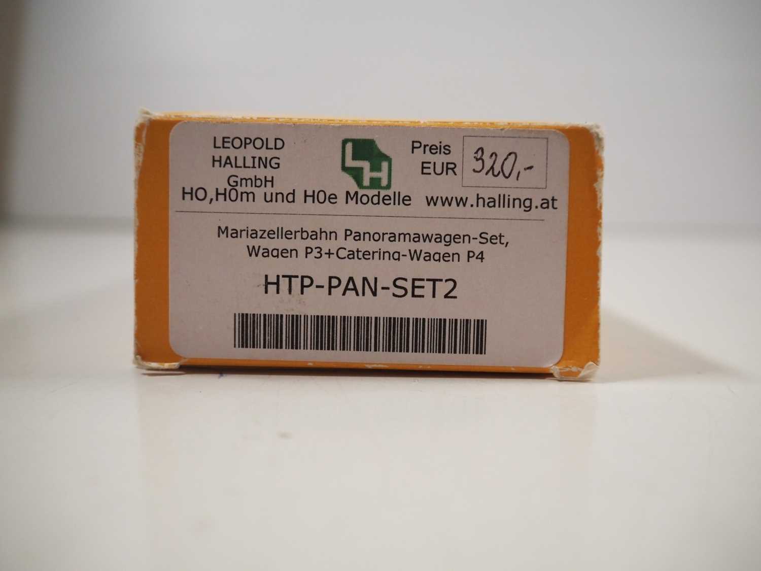 Lot 314 - A LEOPOLD HALLING HOe scale HTP-PAN-SET2