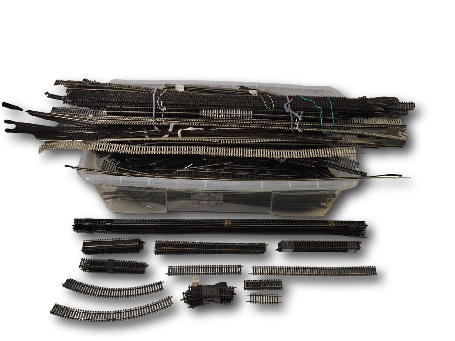 Lot 443 - A very large quantity of OO gauge track in a