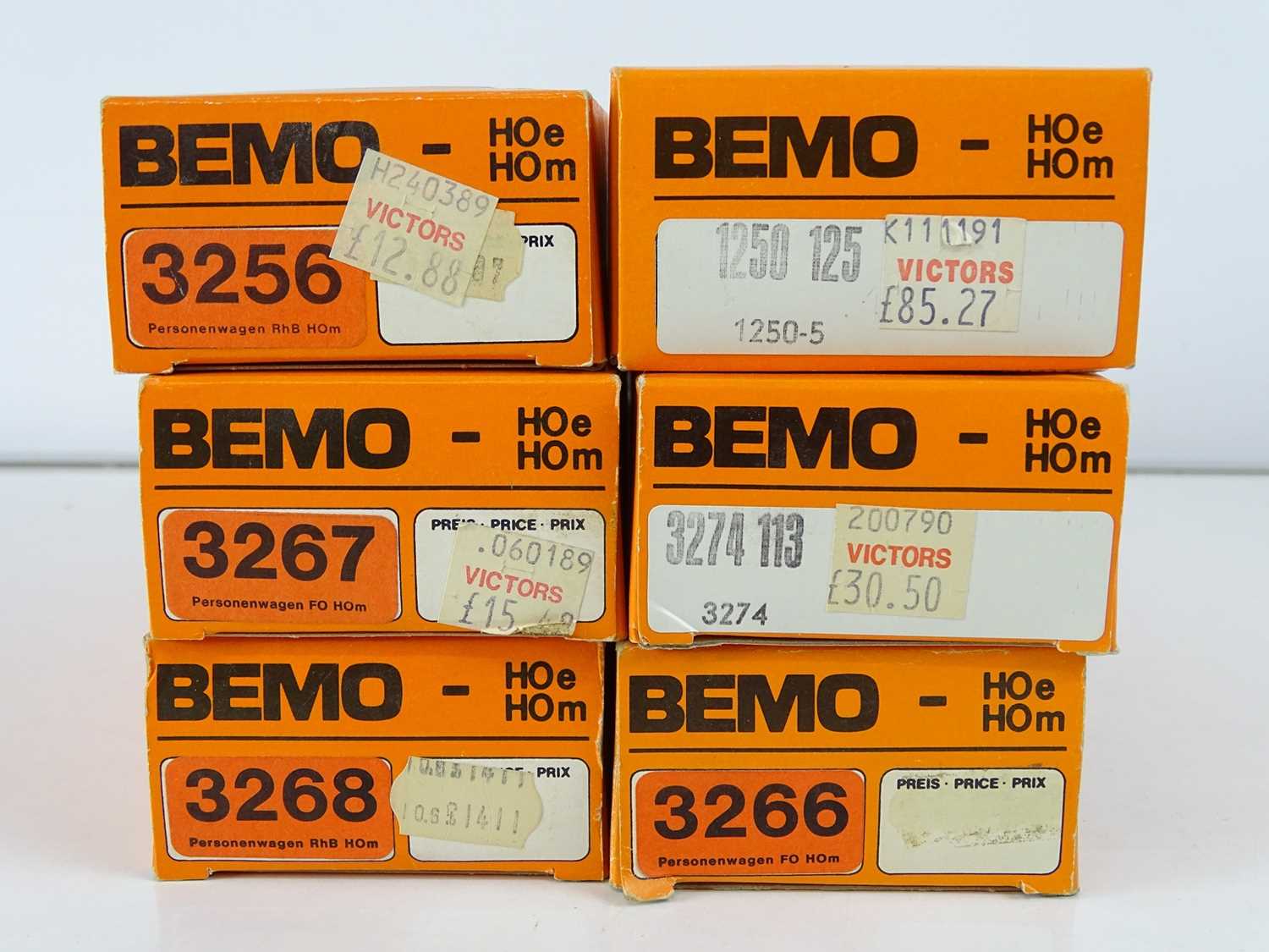 Lot 104 - A group of BEMO HOm Swiss Outline rolling