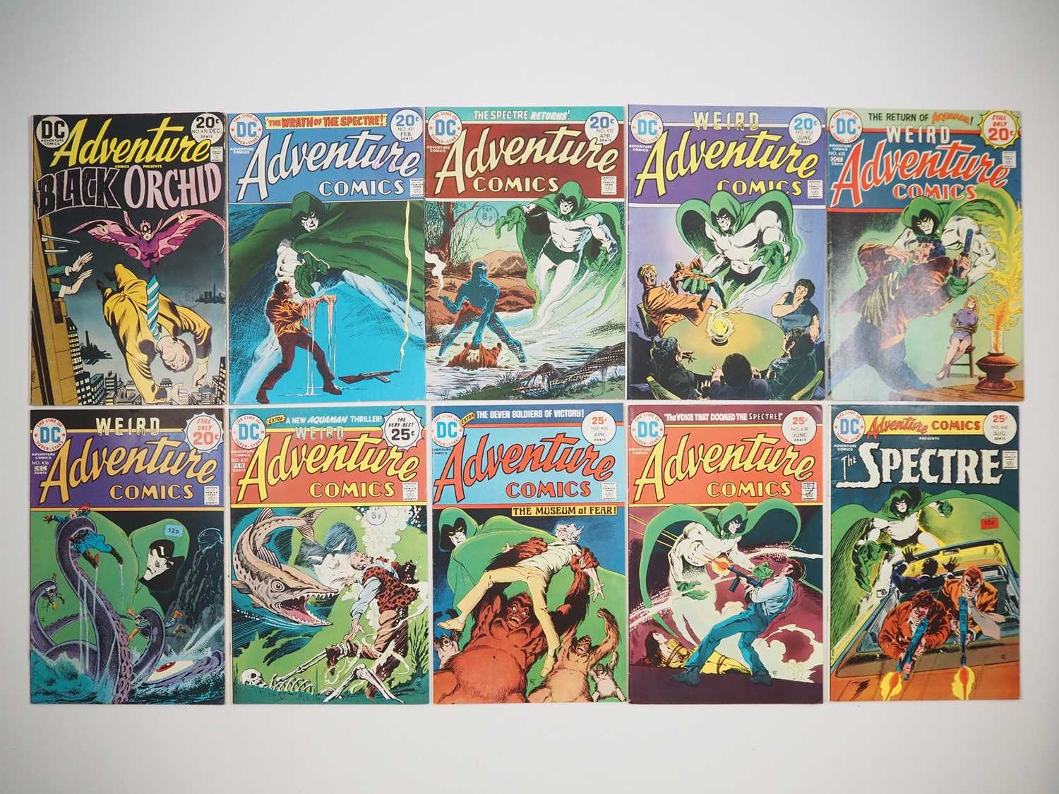 Lot 104 - ADVENTURE COMICS #430, 431, 432, 433, 435,