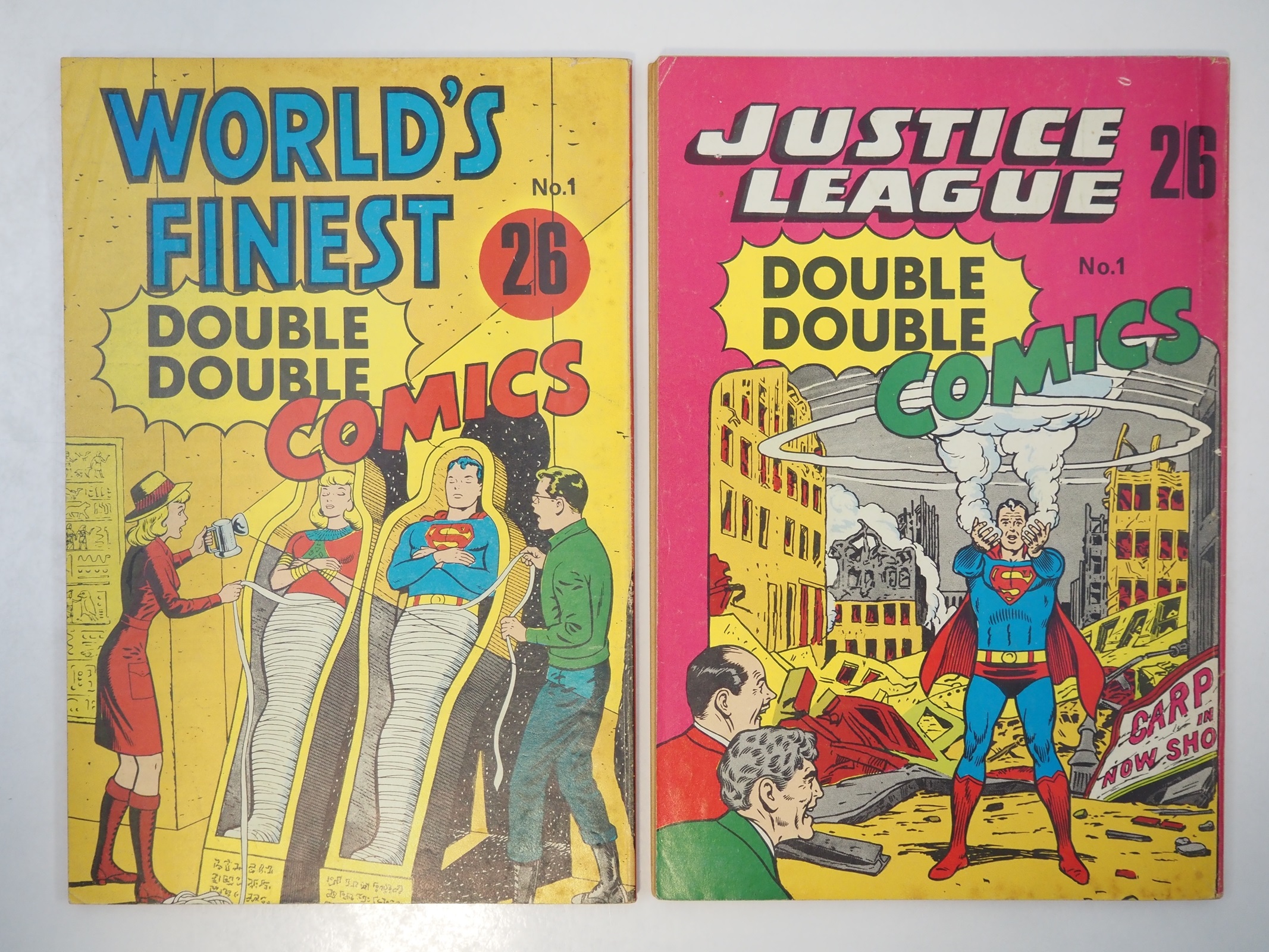 Lot 12 - DOUBLE DOUBLE COMICS (2 in Lot) - (THORPE