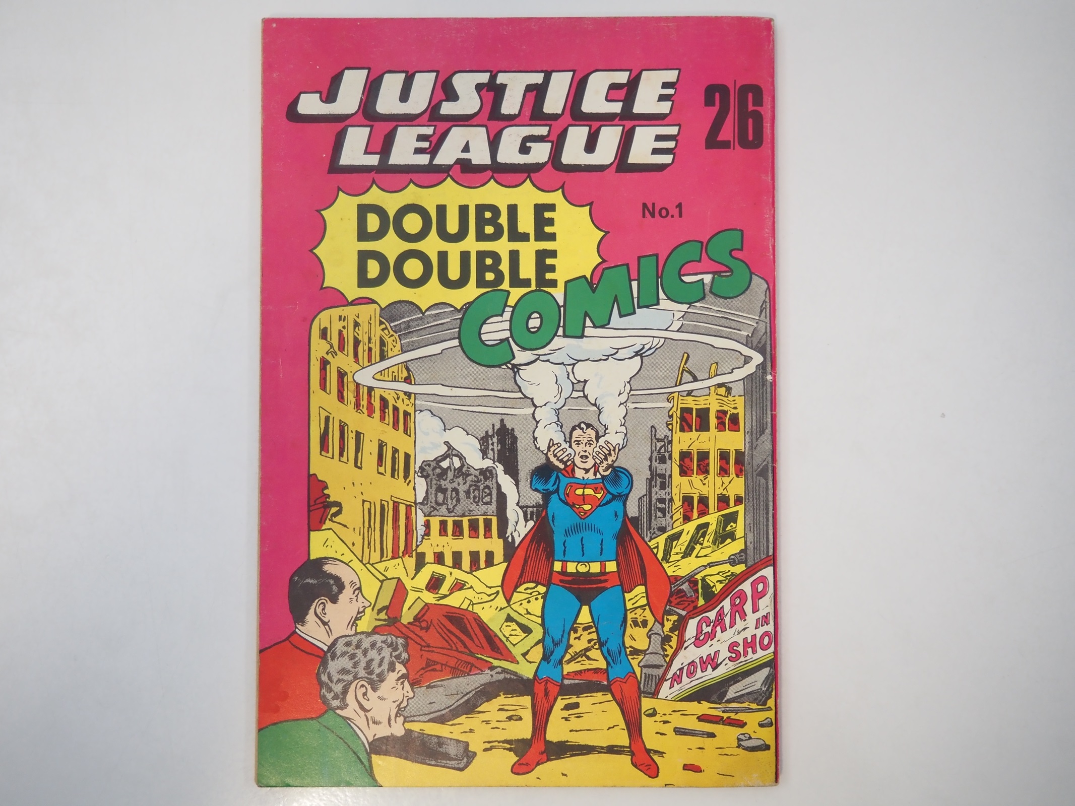 Lot 13 - JUSTICE LEAGUE DOUBLE DOUBLE COMICS #1