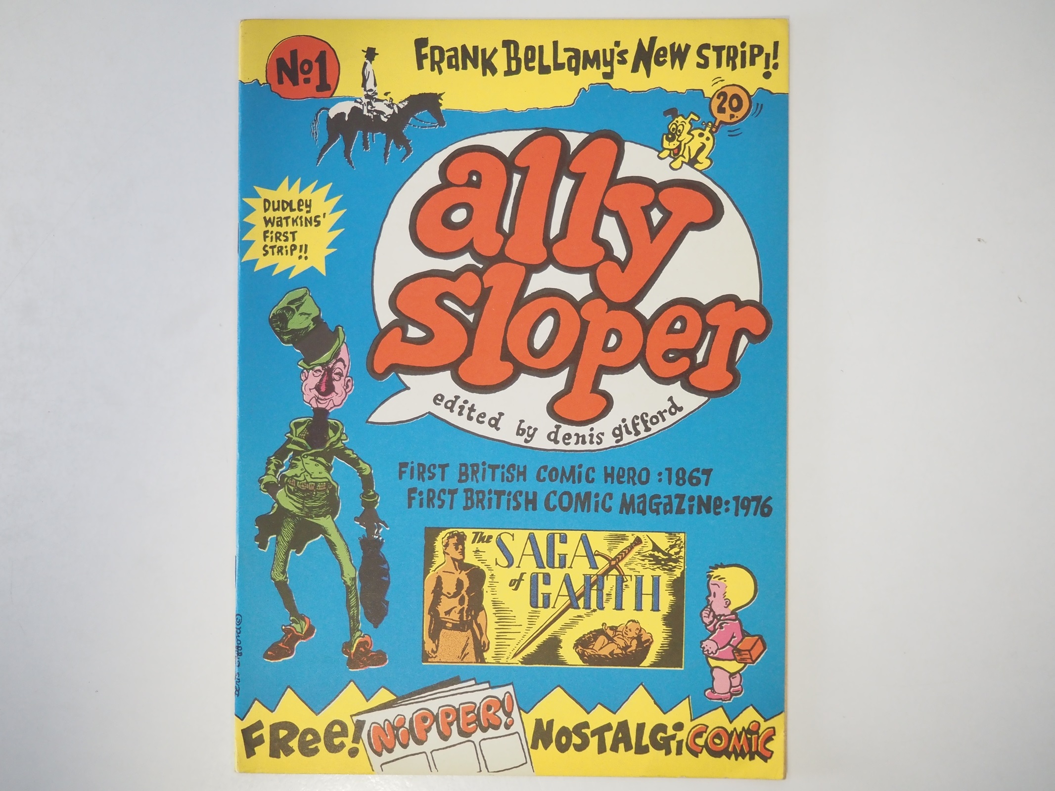 Lot 30 - ALLY SLOPER - ONE-OFF COMIC PUBLICITY POSTER
