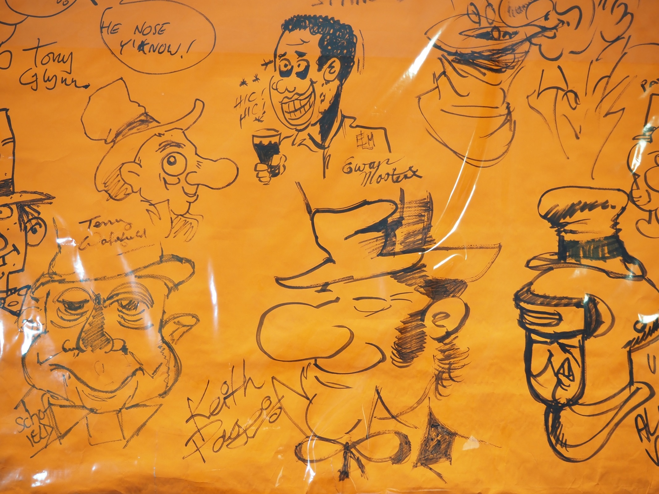 Lot 31 - ALLY SLOPER - ONE-OFF ARTIST ILLUSTRATIONS