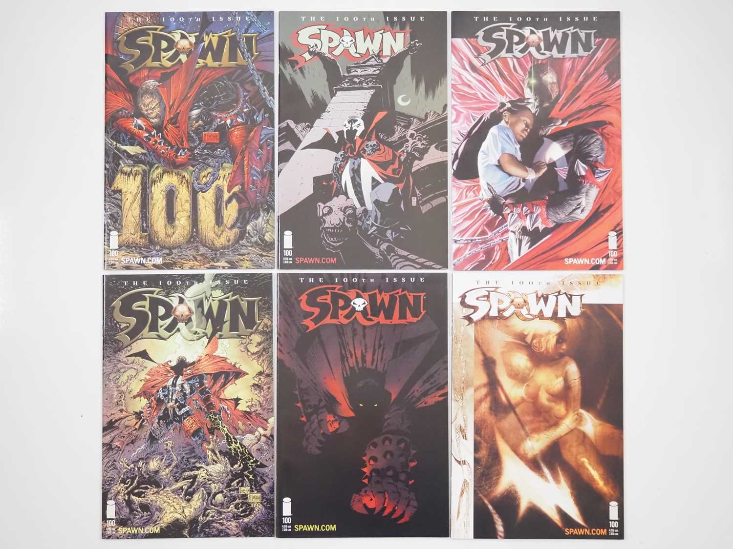 Lot 541 - SPAWN #100 (6 in Lot) - (2000 - IMAGE) - The