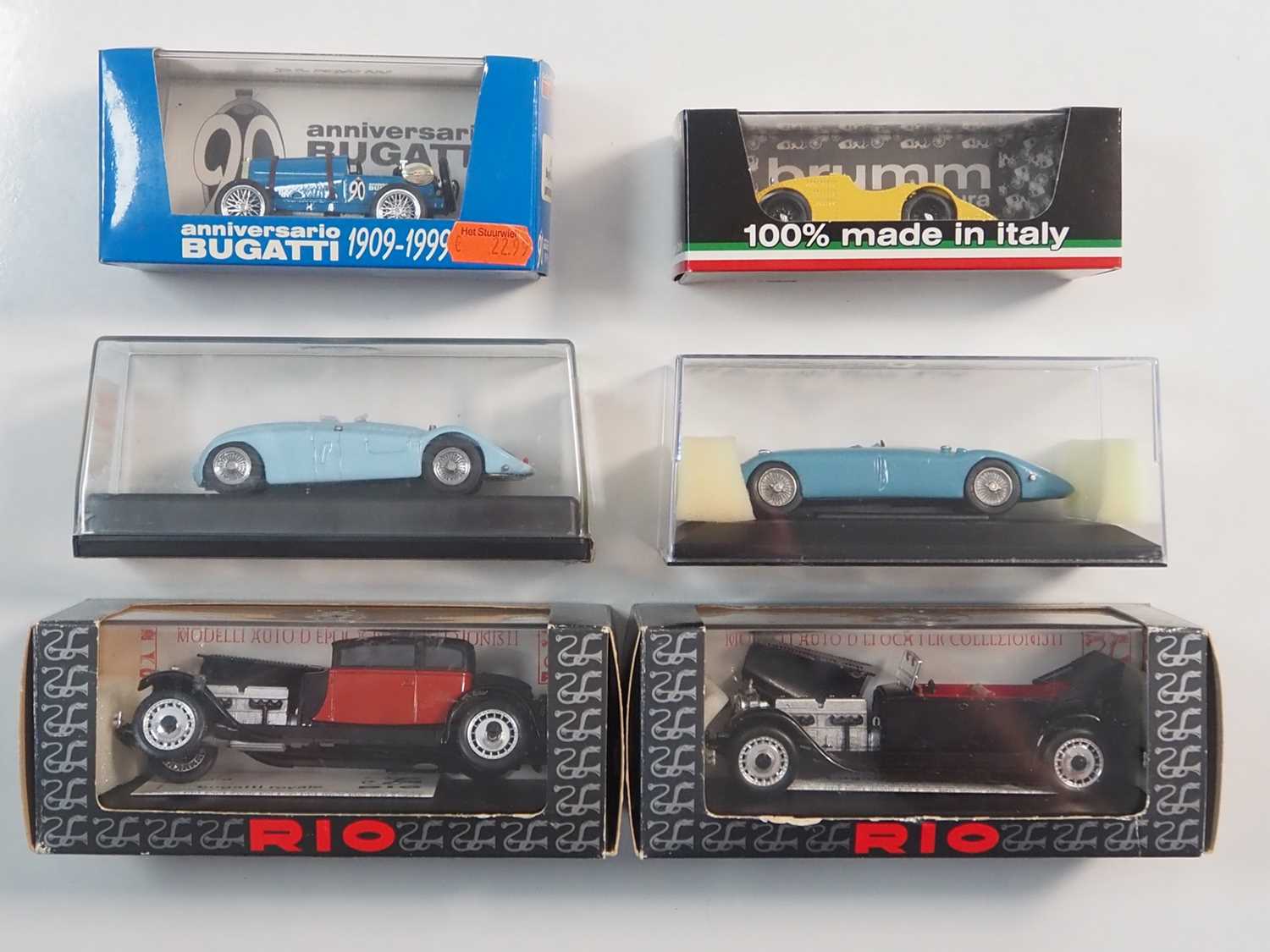Lot 150 - A group of 1:43 scale models by SIBUR, BRUMM,