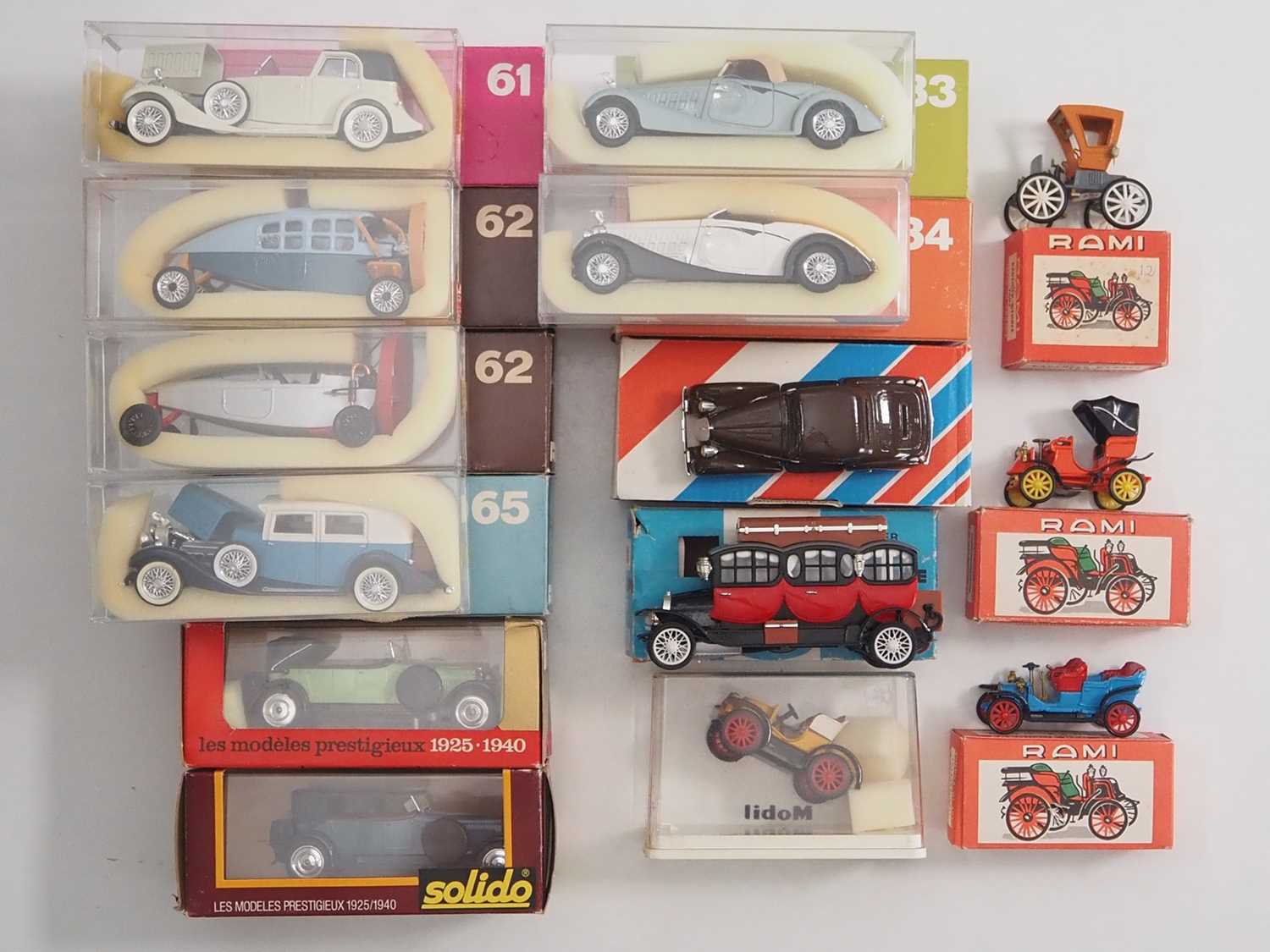 Lot 170 - A group of 1:43 scale models by SAFIR, RIO,