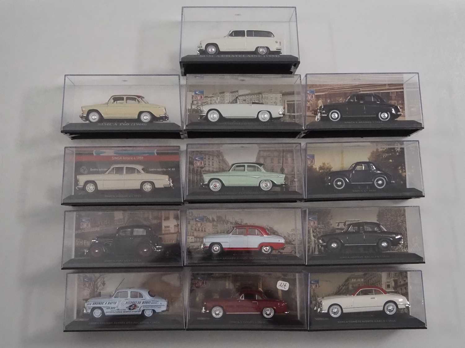 Lot 204 - A group of 1:43 scale models to include IXO