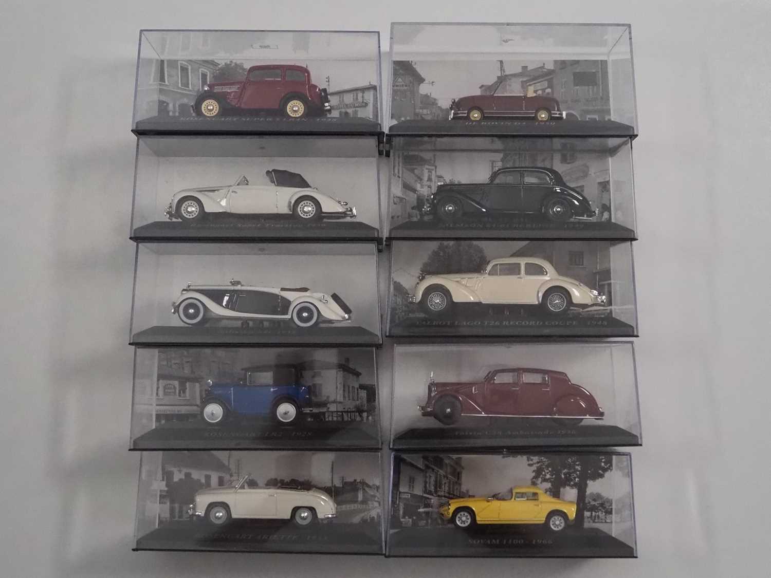 Lot 208 - A group of 1:43 scale models, comprising of
