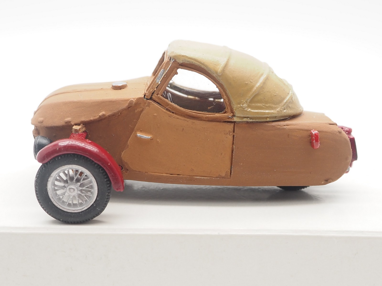 Lot 234 - A pair of 1:43 scale hand built models by