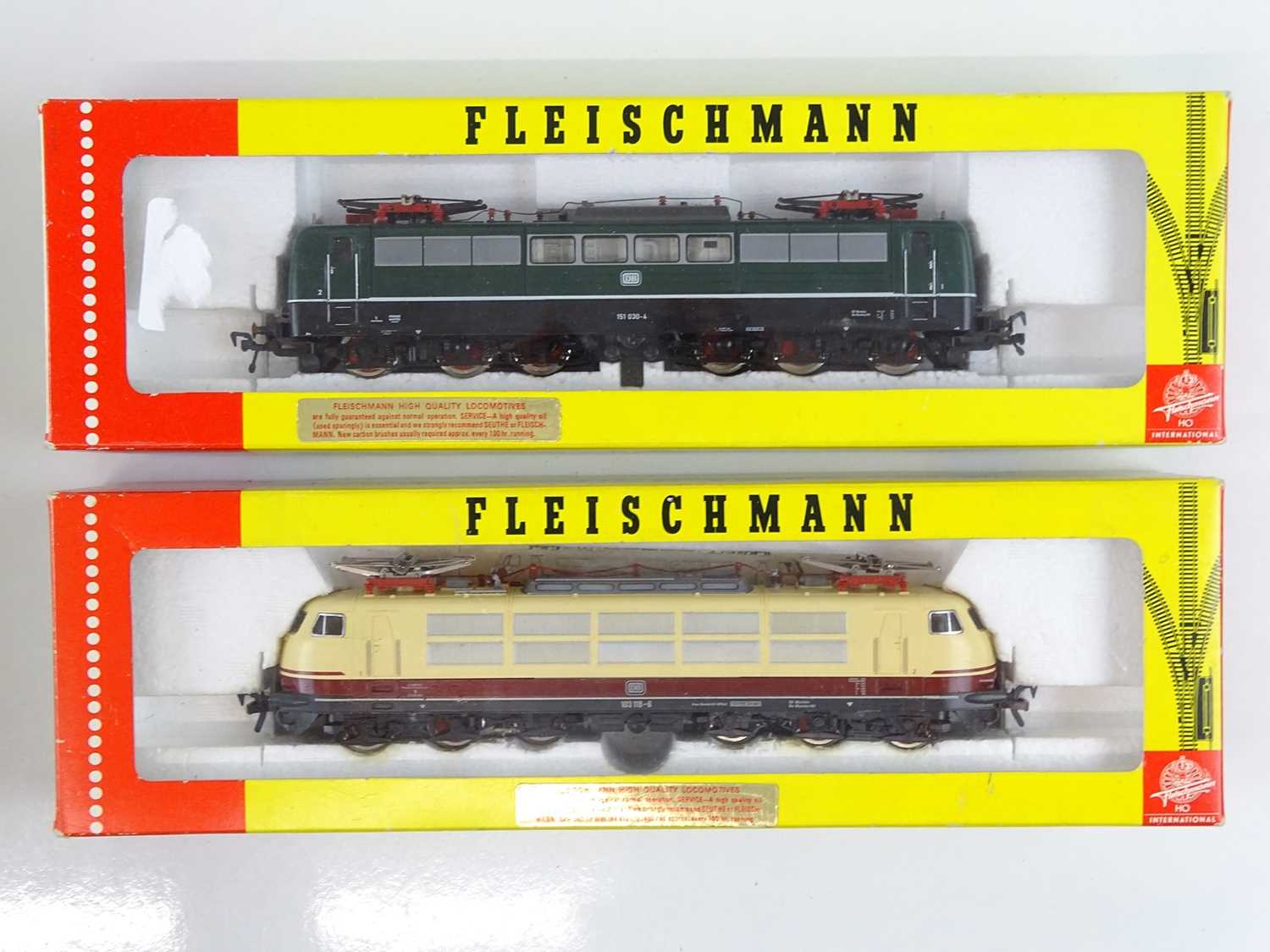 Lot 219 A Pair Of Ho Gauge German Outline Electric