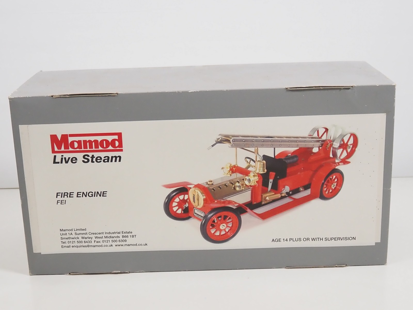 Lot 145 - A MAMOD FE1 live steam operated Fire Engine