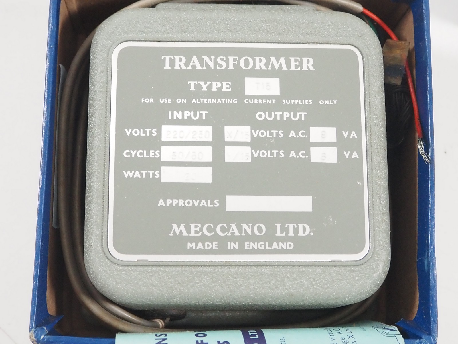 Lot 312 - A job lot of MECCANO transformers for HORNBY