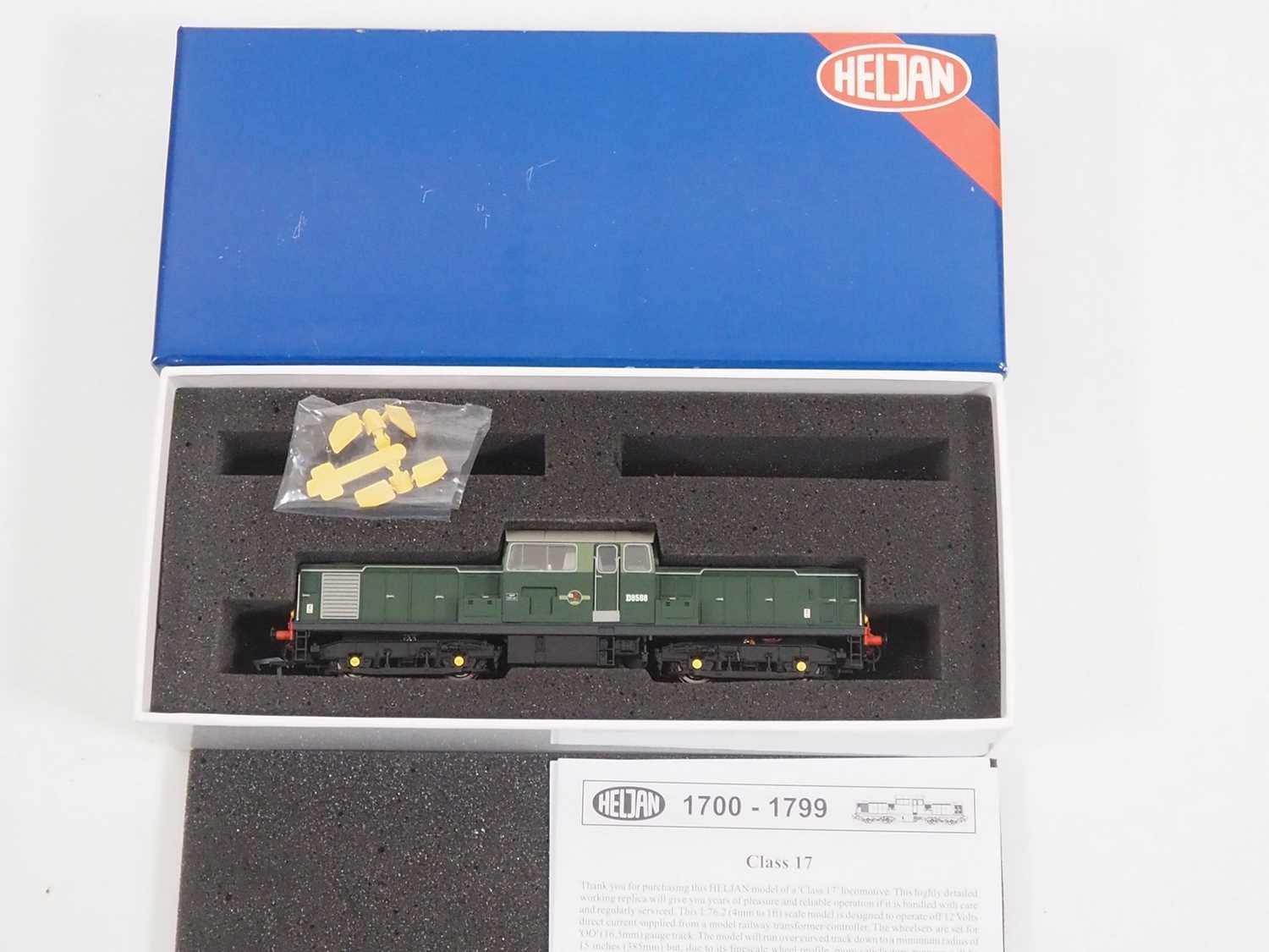 Lot 366 - A HELJAN OO gauge 17001 class 17 diesel