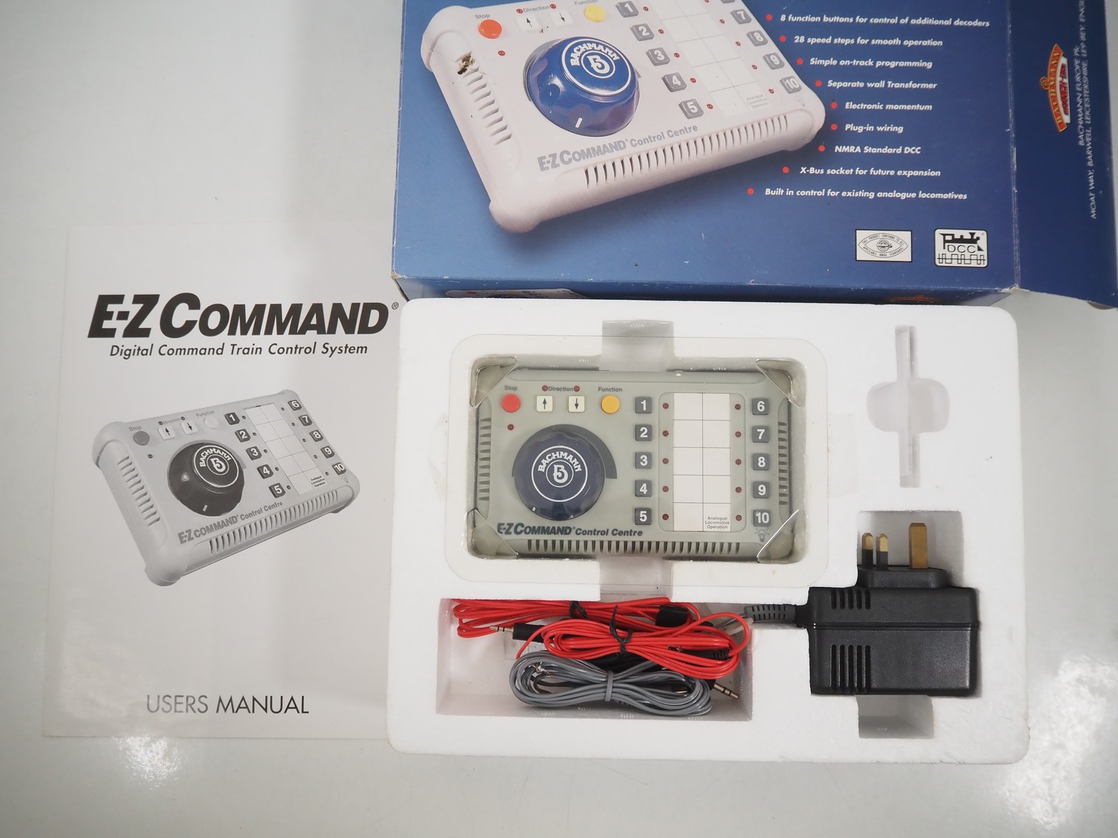 Lot 384 - A BACHMANN E-Z Command DCC train controller