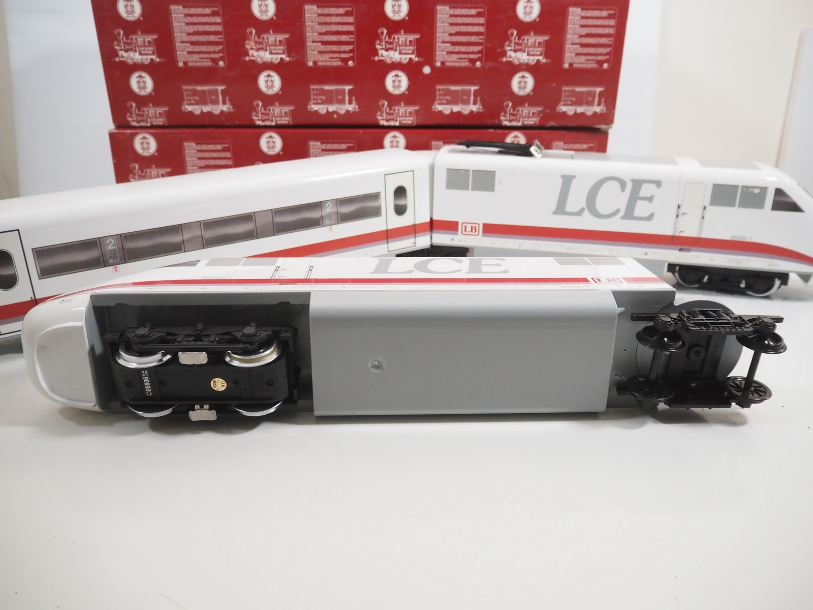 Lot 588 - An LGB G scale 'LCE' high speed train