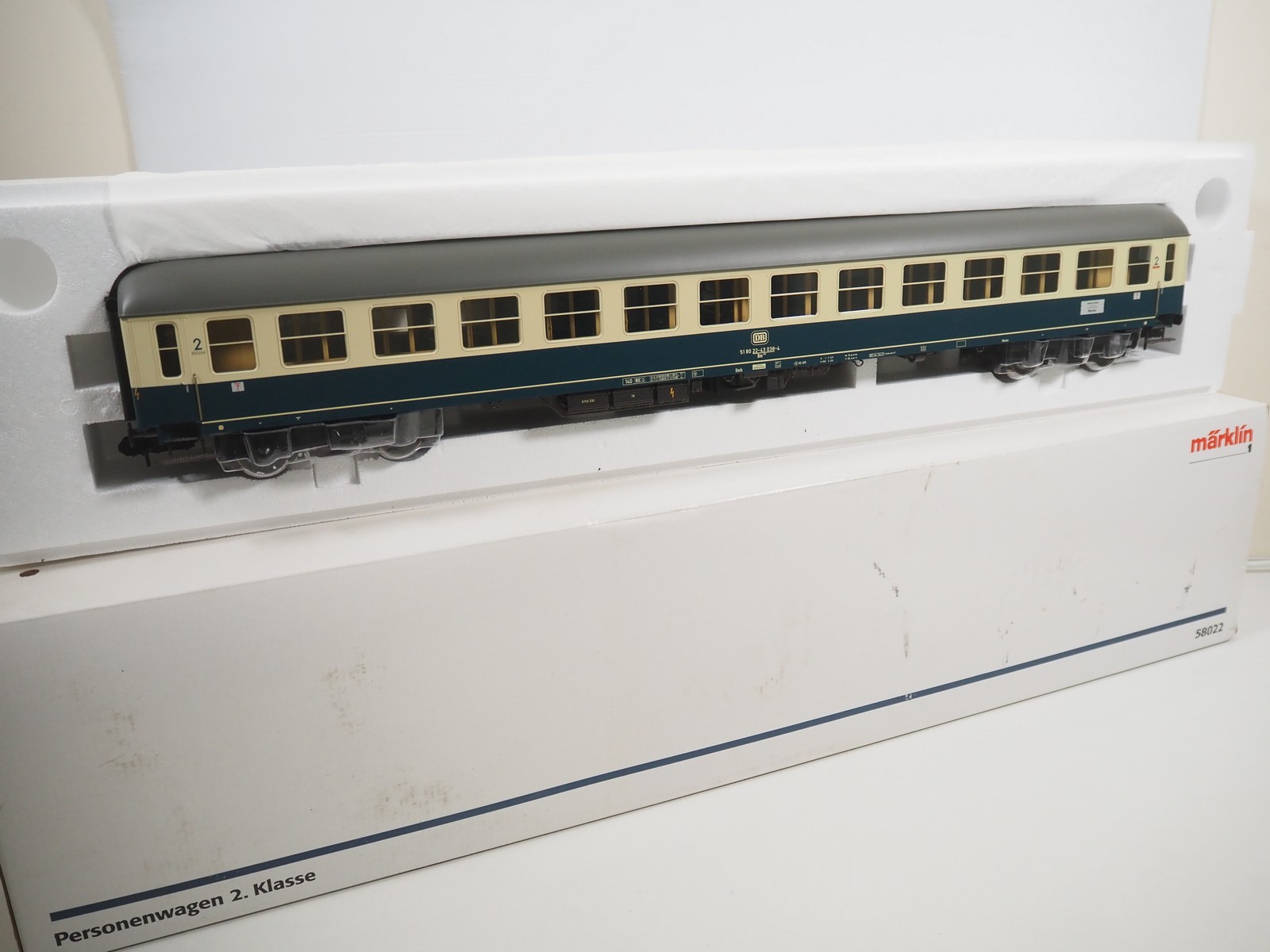 Lot 596 - A MARKLIN Gauge 1 58022 German outline 2nd
