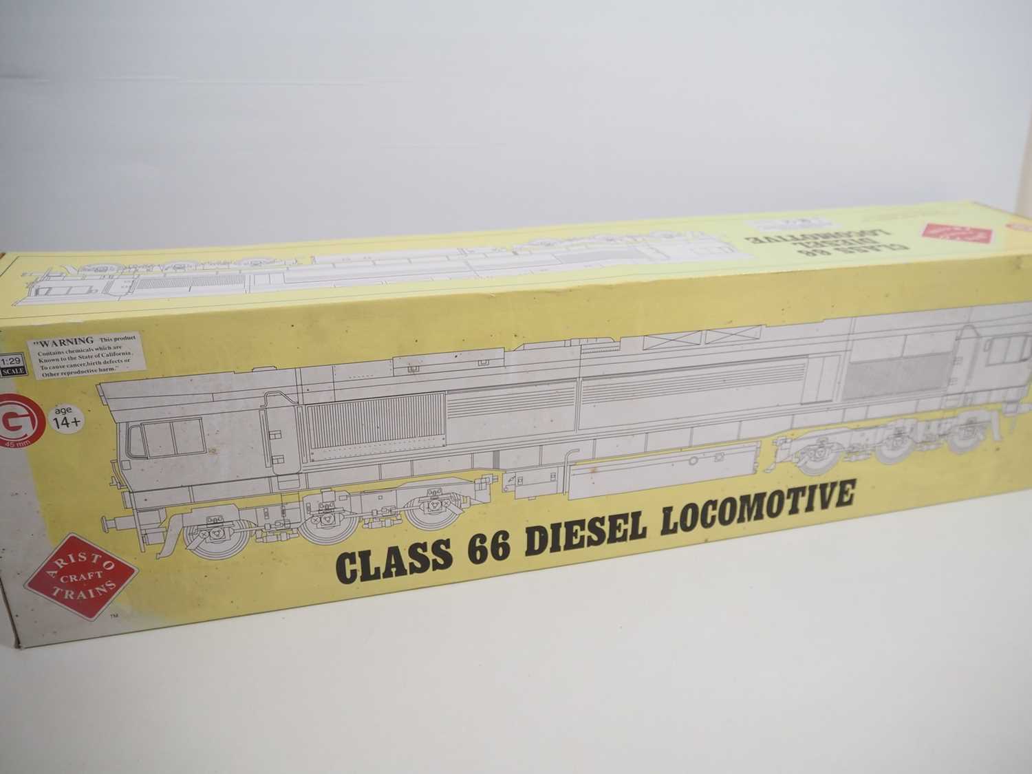 Lot 598 - An ARISTOCRAFT G scale class 66 diesel