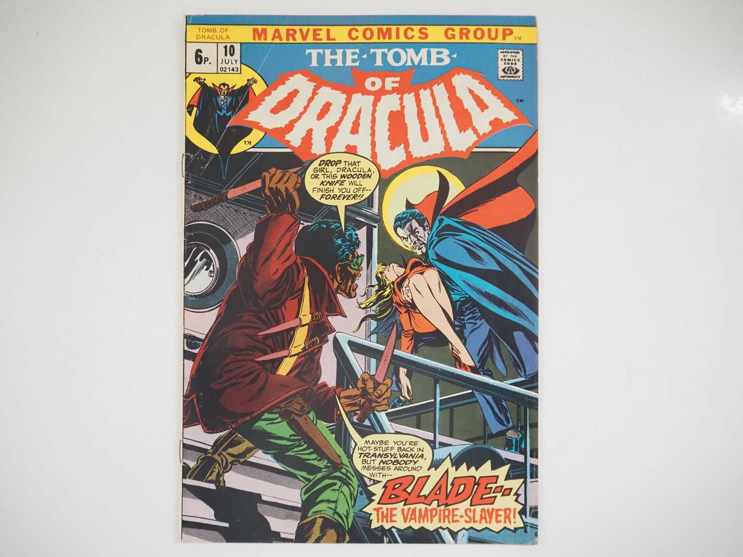Lot 450 - TOMB OF DRACULA #10 - (1973 - MARVEL - UK
