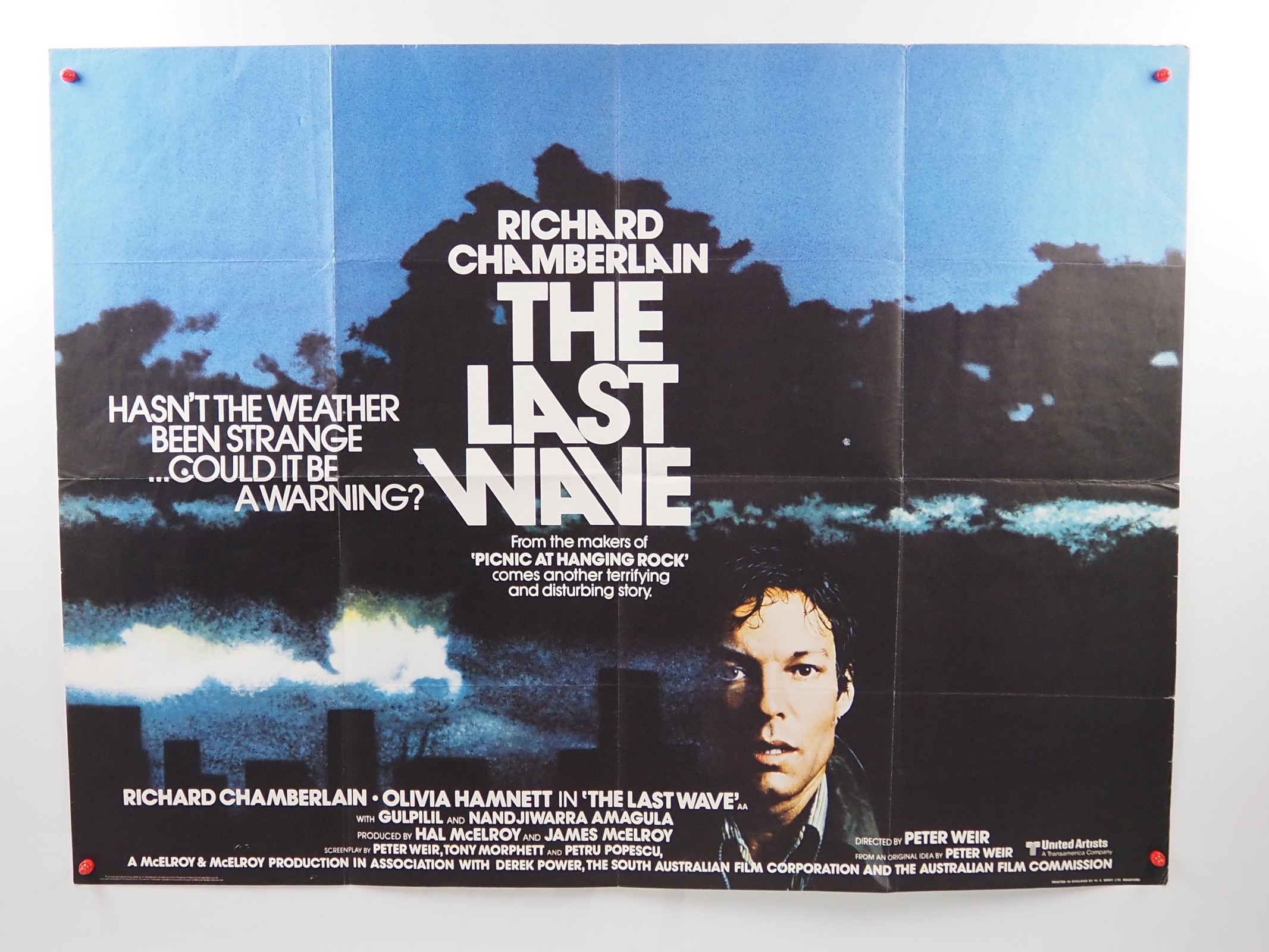 Lot 208 - THE LAST WAVE (1977) A pair of film posters