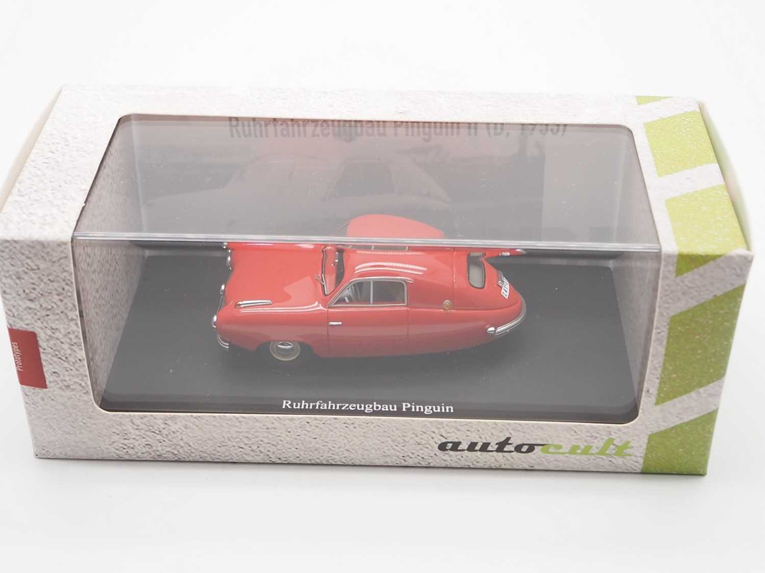Lot 57 - A 1:43 scale AUTOCULT hand built resin model