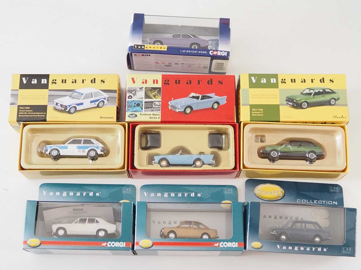 Lot 246 - A group of 1:43 scale models by CORGI