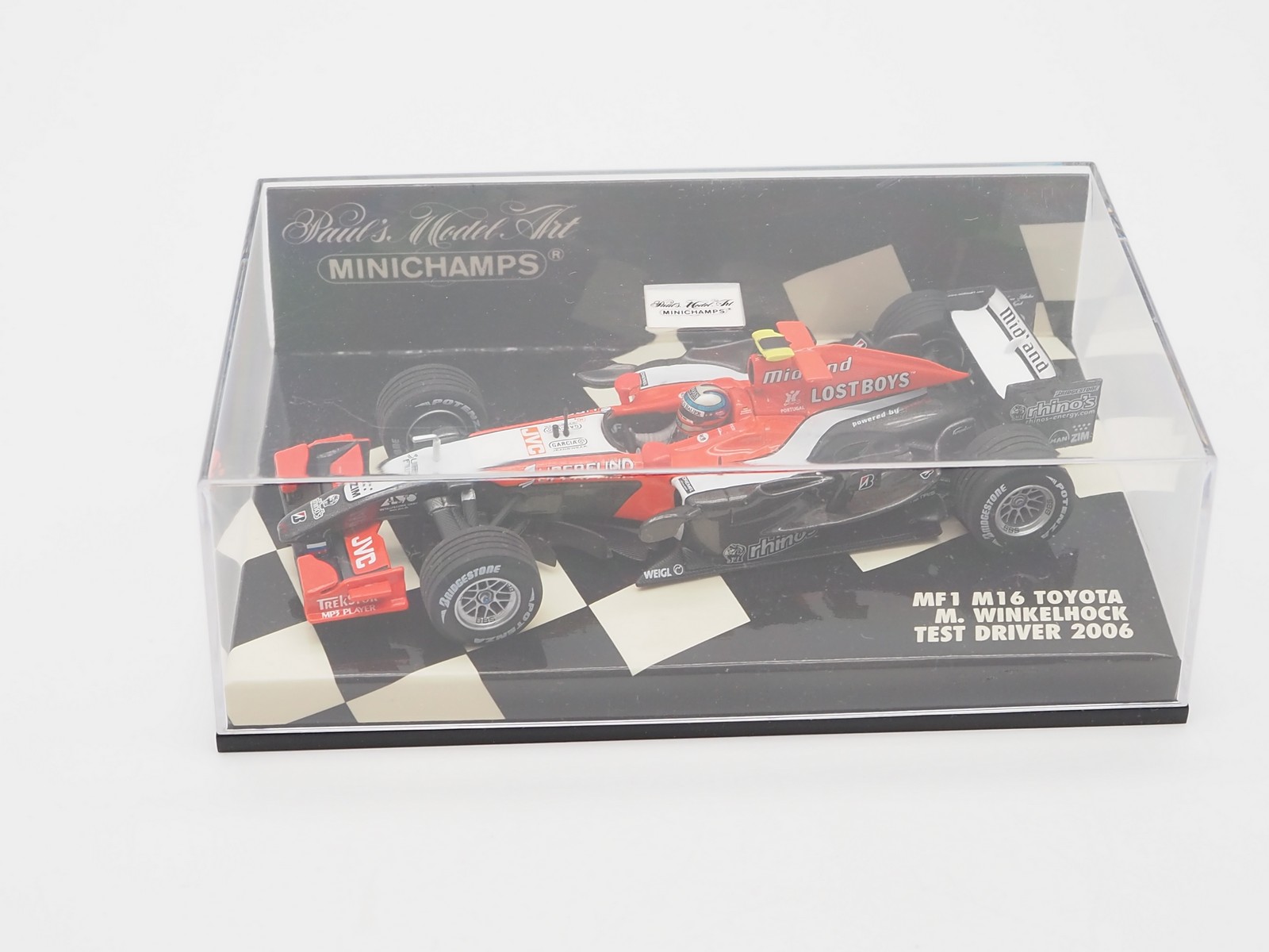 Lot 208 - A group of 1:43 scale Formula 1 race cars by