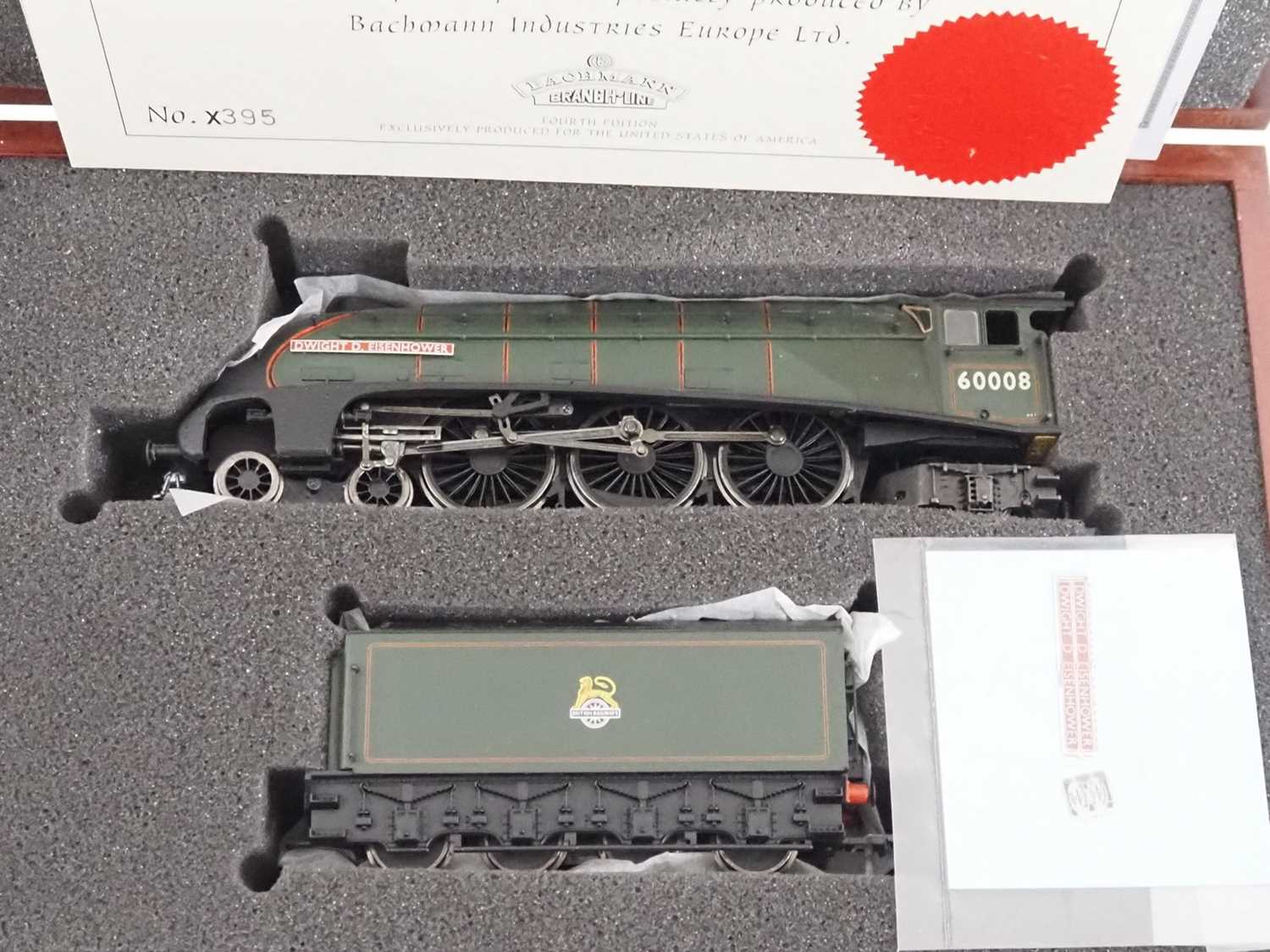Lot 386 - A BACHMANN OO gauge class A4 steam