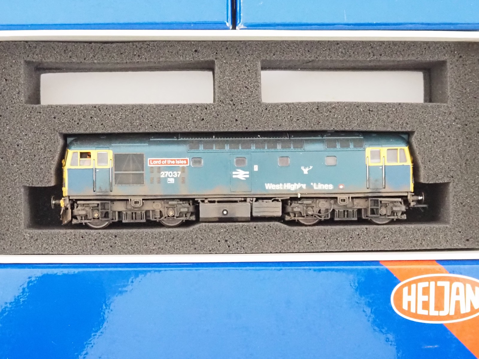 Lot 414 - A group of HELJAN OO gauge diesel