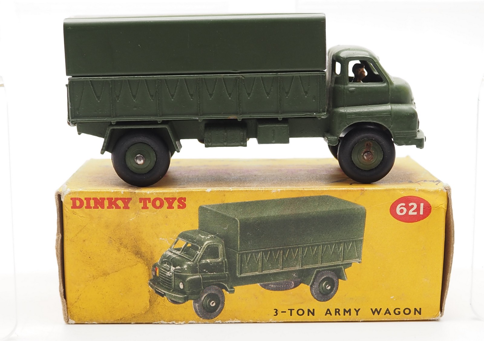 Lot 52 - A group of DINKY military vehicles comprising