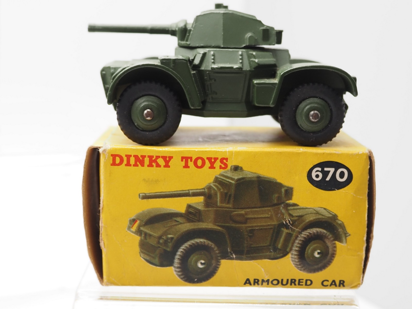 Lot 52 - A group of DINKY military vehicles comprising