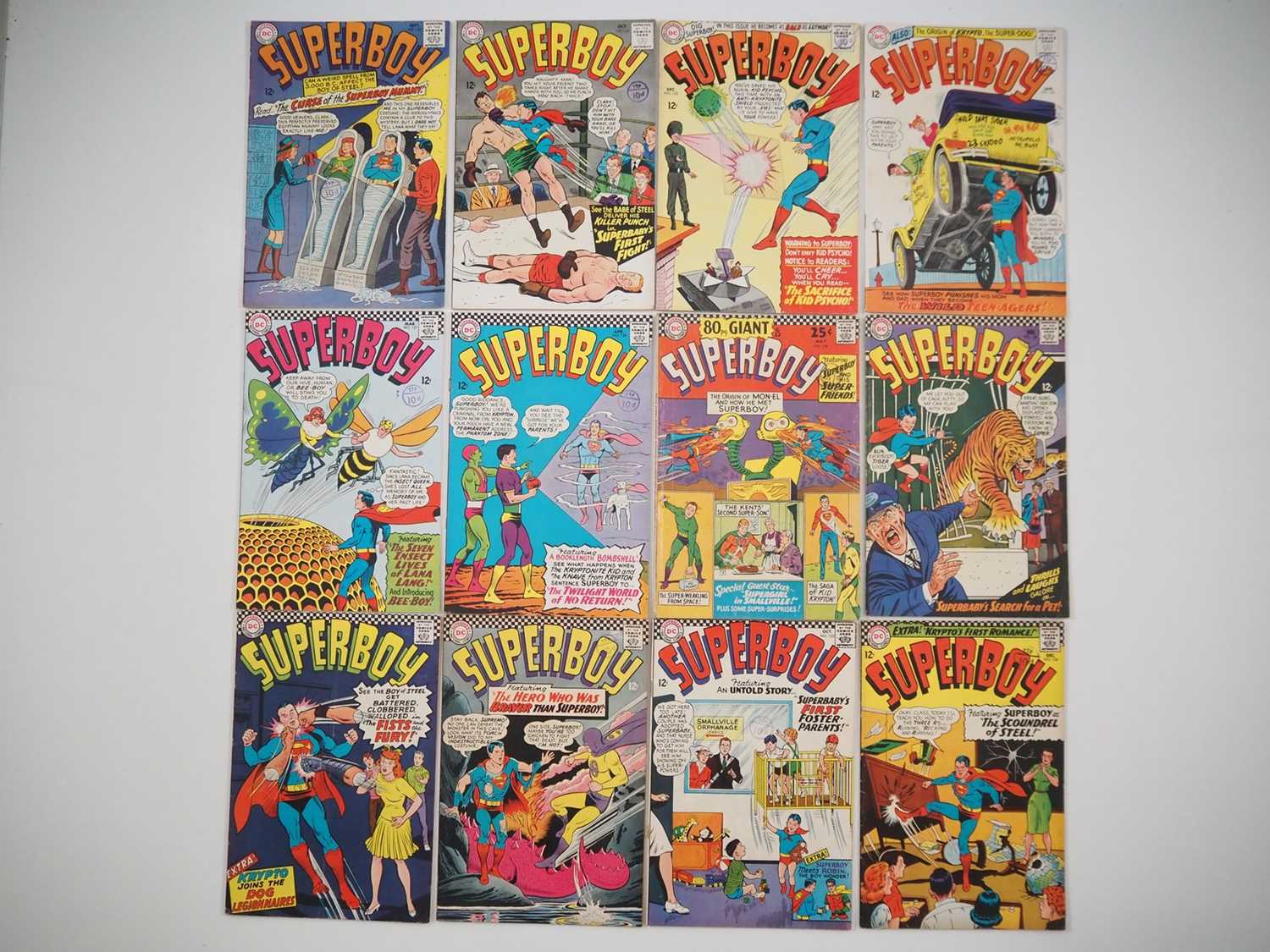 Lot 218 - SUPERBOY #123, 124, 125, 126, 127, 128, 129,
