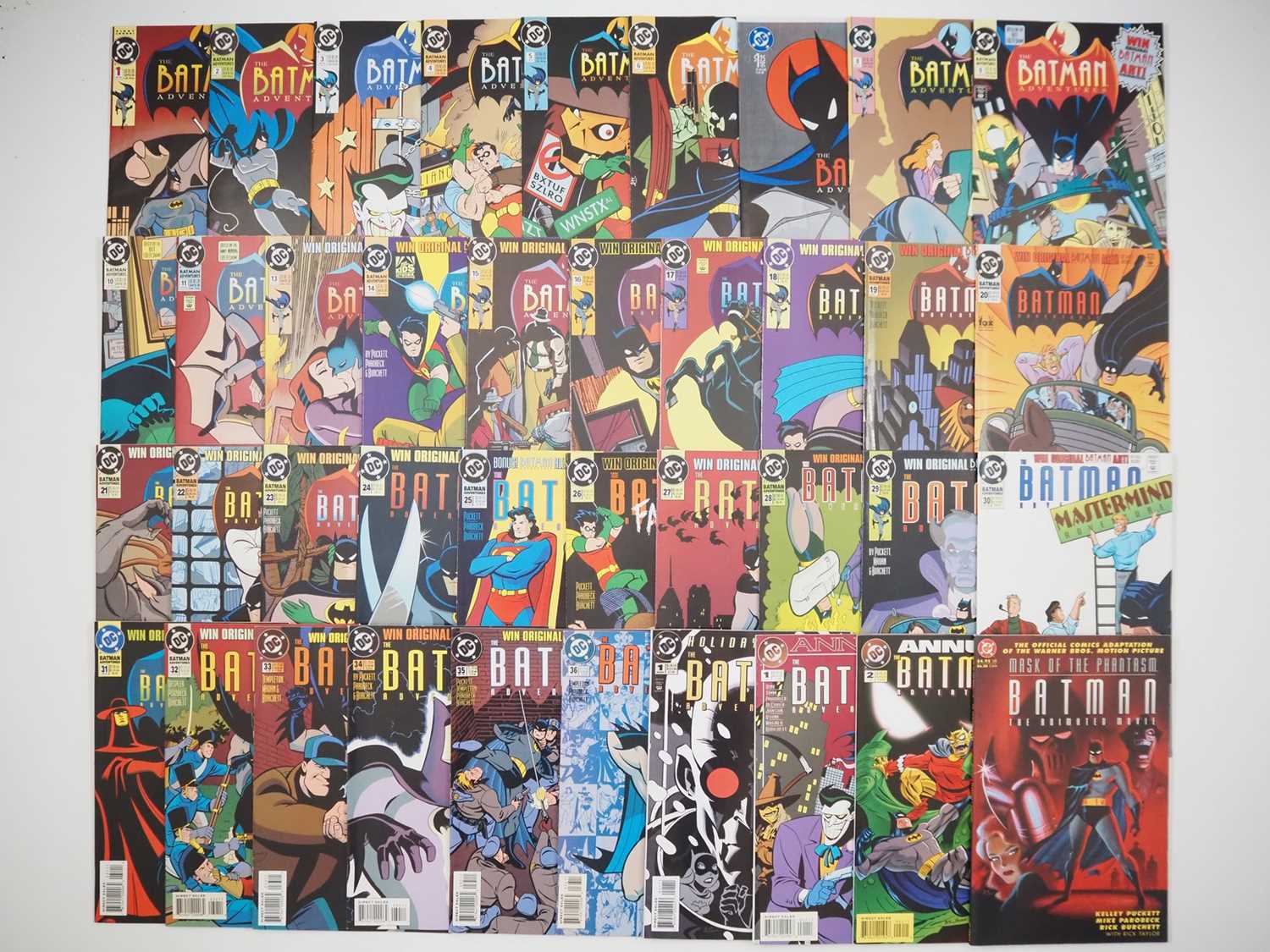 Lot 367 - BATMAN ADVENTURES #1 to 11, 13 to 36