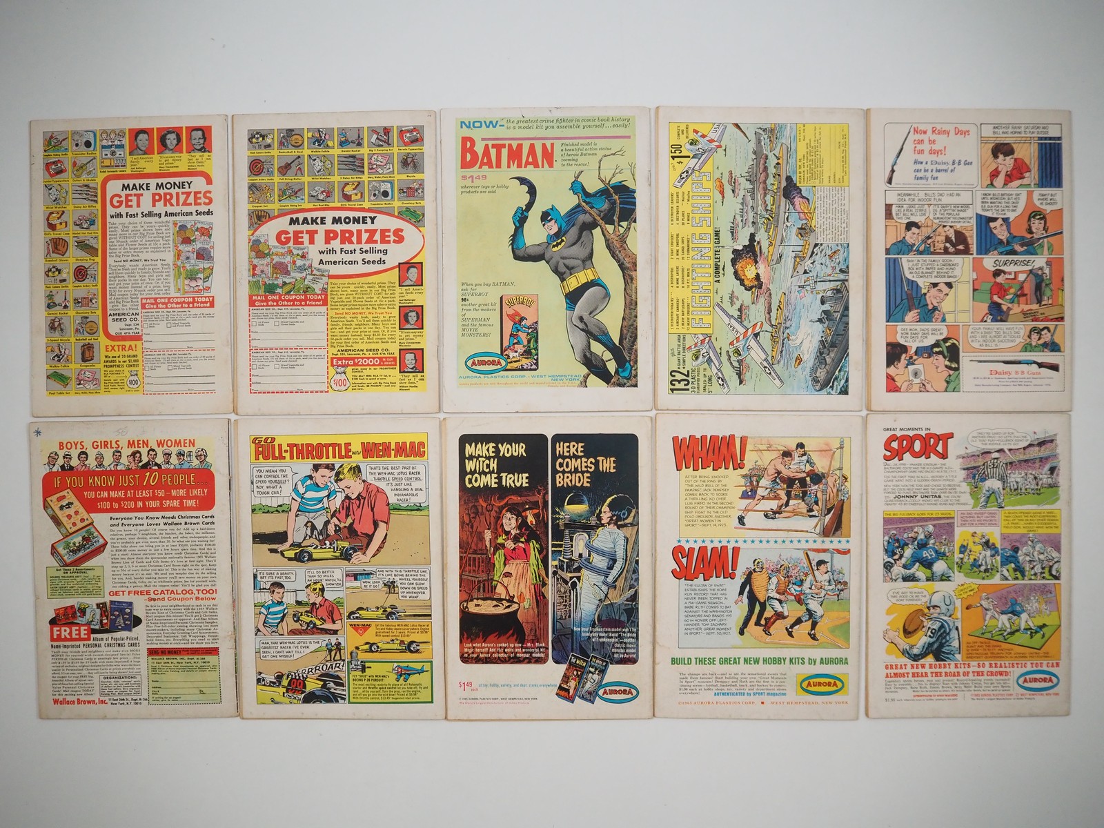 Lot 409 - ACTION COMICS #322, 323, 324, 325, 326, 327,