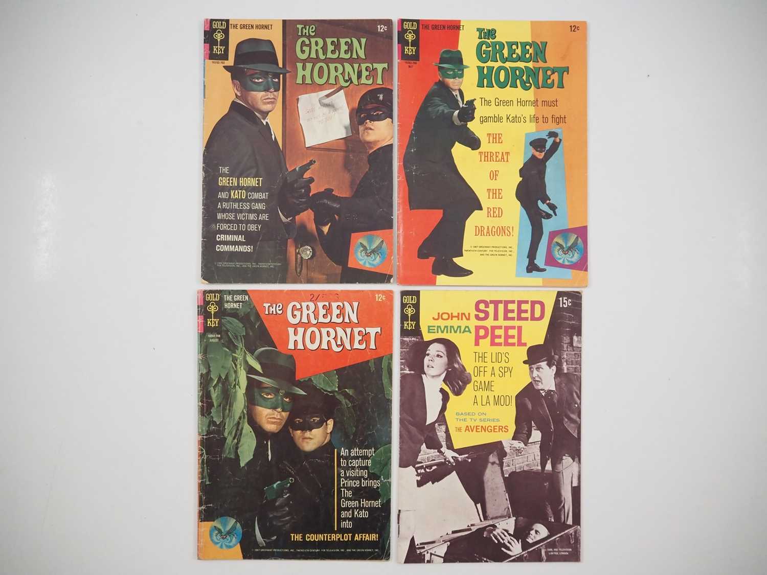 Lot 549 - GREEN HORNET #1, 2, 3 + JOHN STEED/EMMA PEEL
