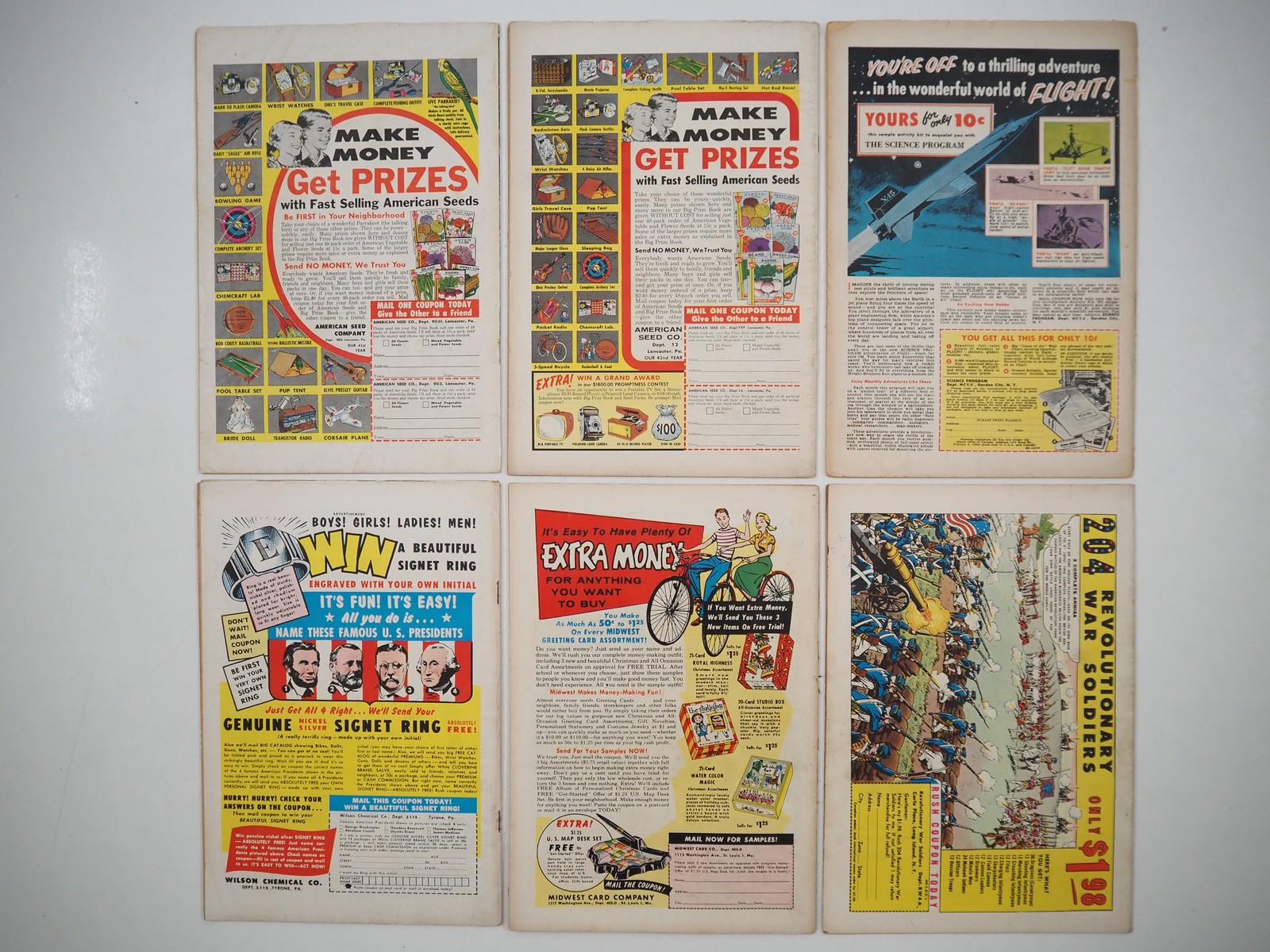 Lot 562 - SUPERMAN #128, 136, 137, 138, 140, 142 (6 in