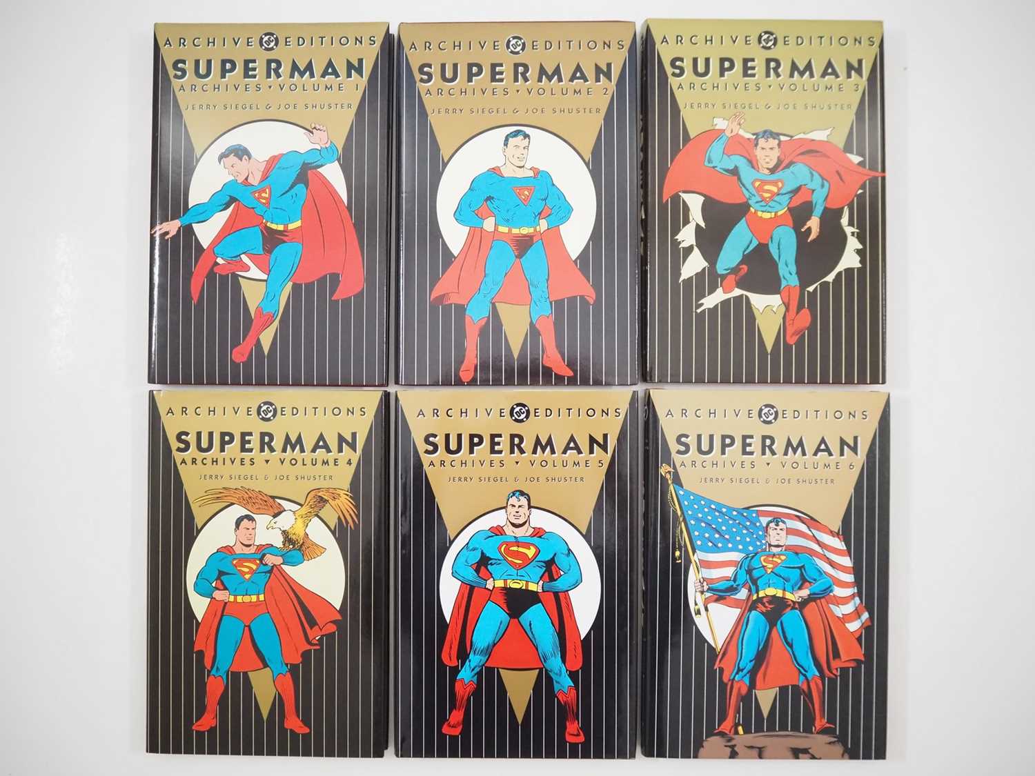 Lot 563 - DC SUPERMAN ARCHIVE HARDBACK EDITION LOT (6