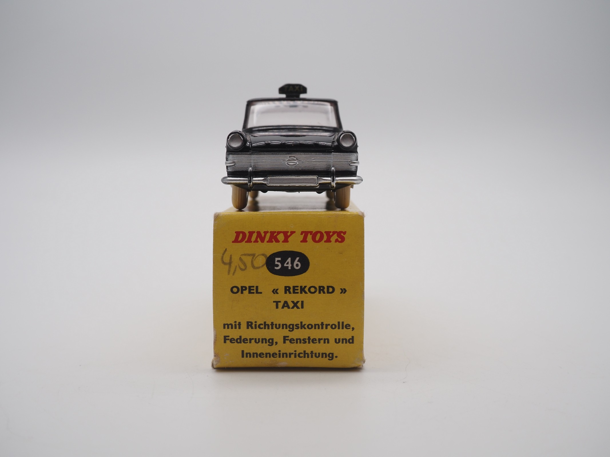 Lot 144 - A FRENCH DINKY No 546, Opel Rekord Taxi,