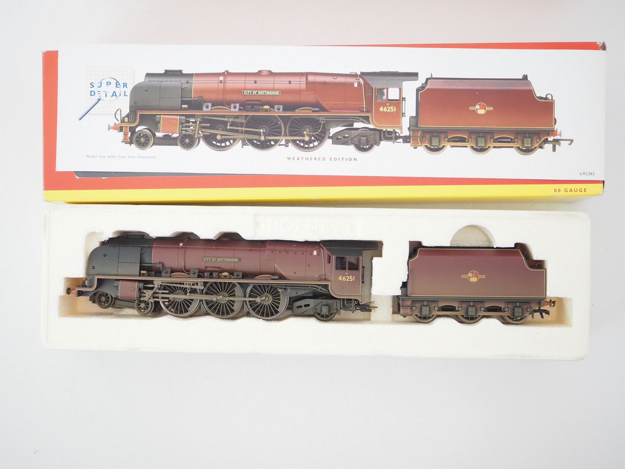 Lot 364 - A pair of HORNBY OO gauge Duchess Class